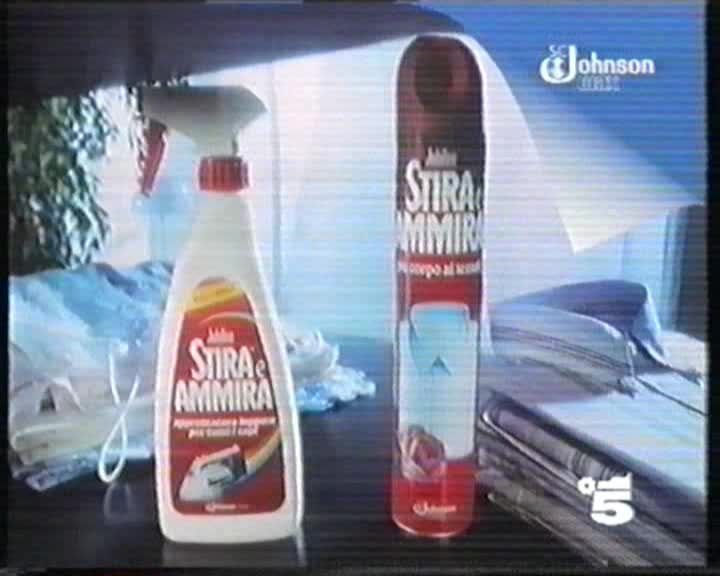 Pubblicità Johnson Wax Stira E Ammira (1991) - Spot 80, la casa degli ...