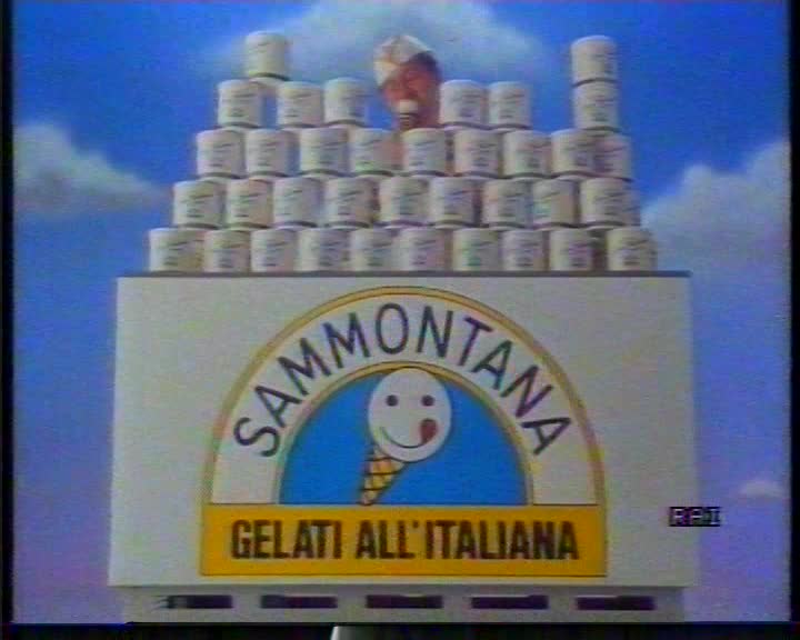 Pubblicità Sammontana Gelati (1987) - Spot 80, la casa degli spot anni 80