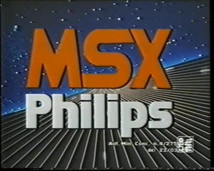 Spot: Philips Msx Computer (1985) - Spot 80, la casa degli spot anni 80