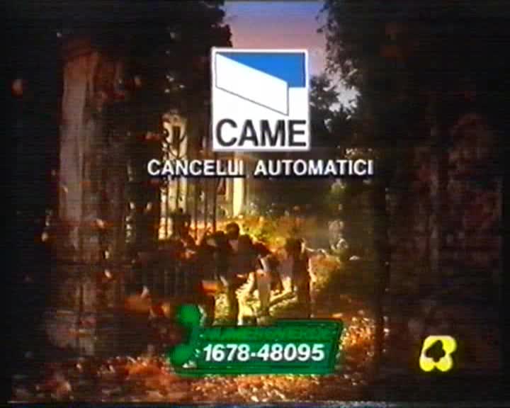 Spot: Came Cancelli Automatici (1991) - Spot 80, la casa degli spot anni 80
